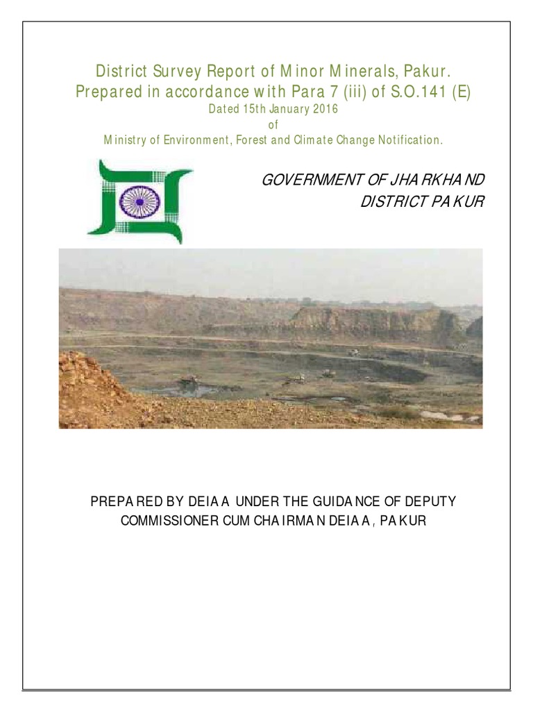 Pakur PDF | PDF | Mining | Earth Sciences