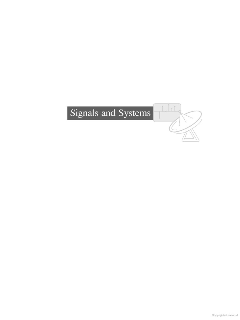 A. Anand Kumar-Signals and Systems-PHI Learning (2013) | PDF