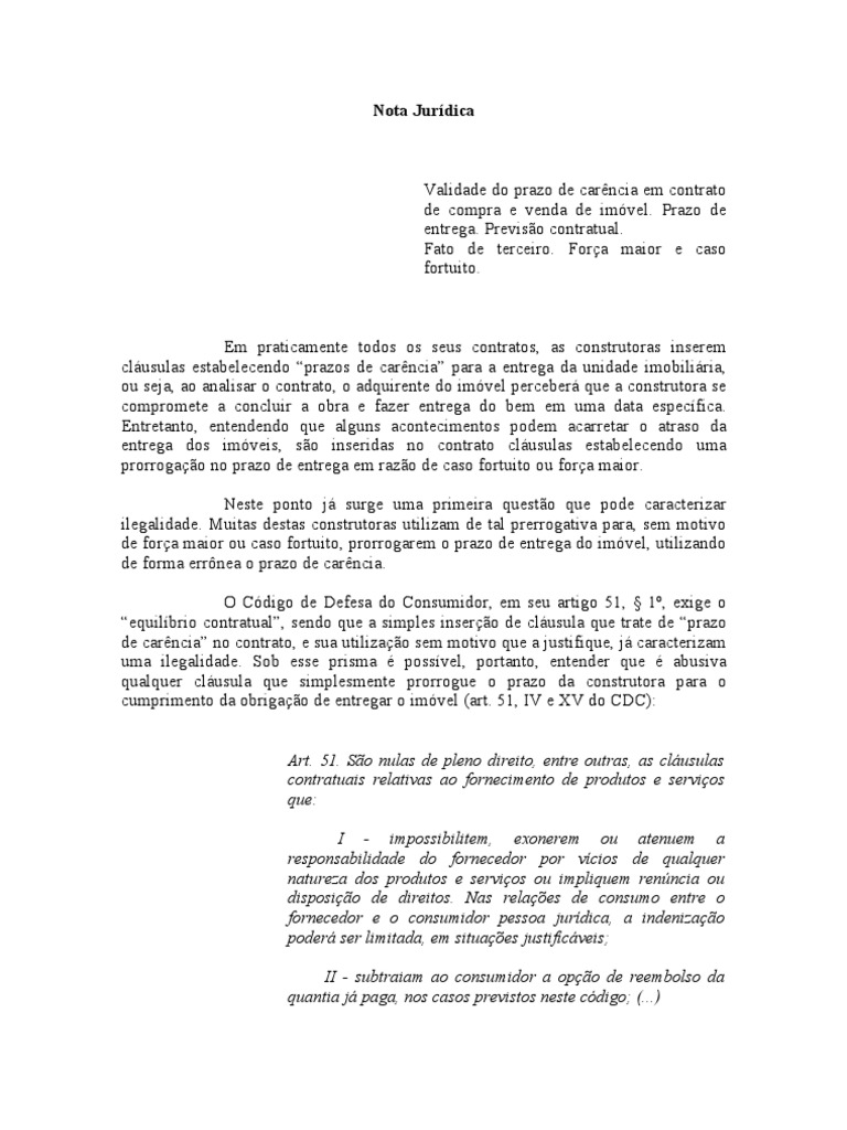 Nota Jurídica | PDF | Direito Privado | Virtude