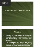 Intro To Matrices | PDF | Matrix (Mathematics) | Operator Theory
