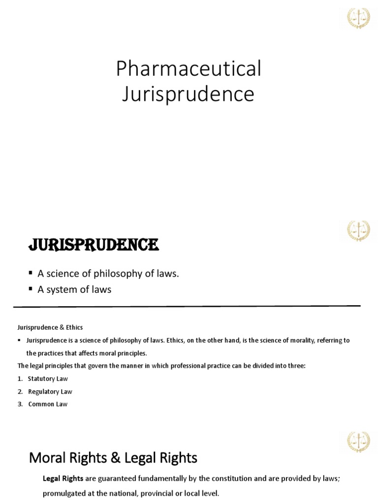 Pharmaceutical Jurisprudence Manual | PDF | Pharmacy | Bioethics