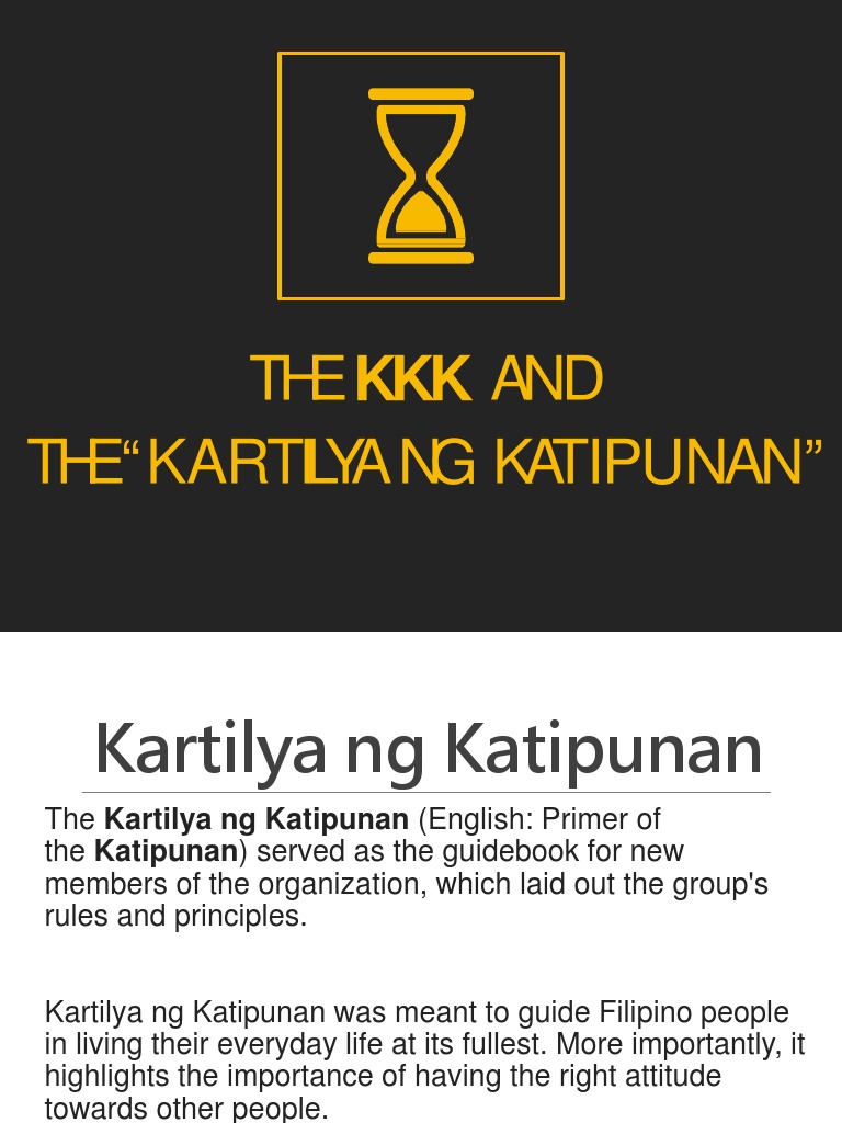 Kartilya-ng-Katipunan-for-students.pptx | Philippines | Politics