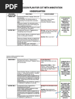 Lesson Plan With Indicators and Annotations | PDF | Learning | Lesson Plan