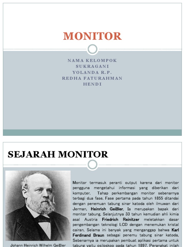 Macam-Macam Monitor | PDF