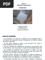 Reservoir / Storage Routing Example 1: Storage Calculation | PDF ...