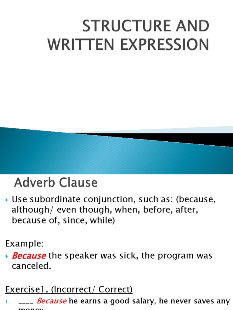 TOEFL Structure I 2015 | PDF | Object (Grammar) | Verb