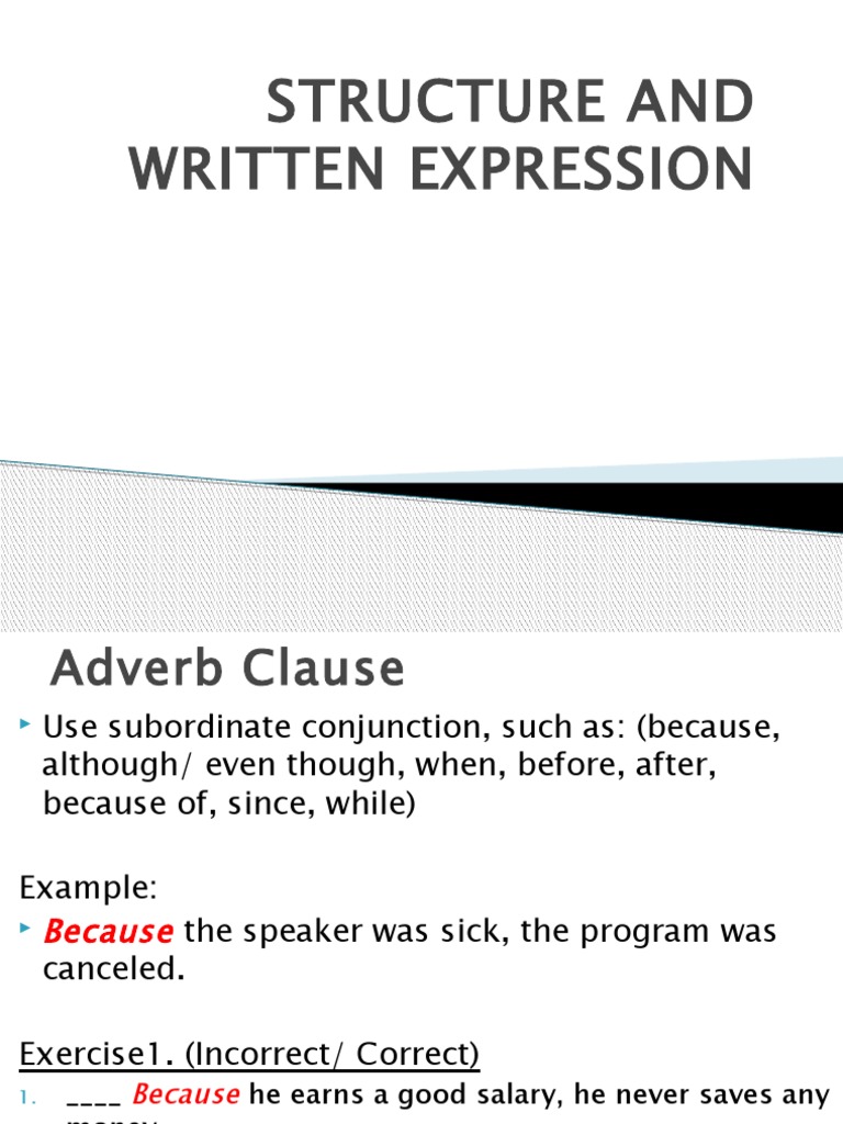 Grammar Exercises and Error Analysis | PDF | Clause | Verb