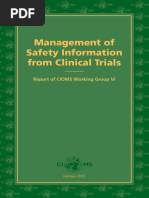 CIOMS Guideline Preparing Clinical and Safety Information | PDF ...