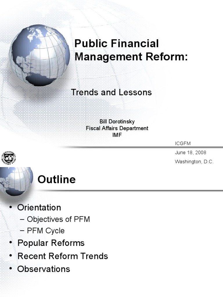 Sky Public Financial Management Trends and Lessons | PDF | Budget ...