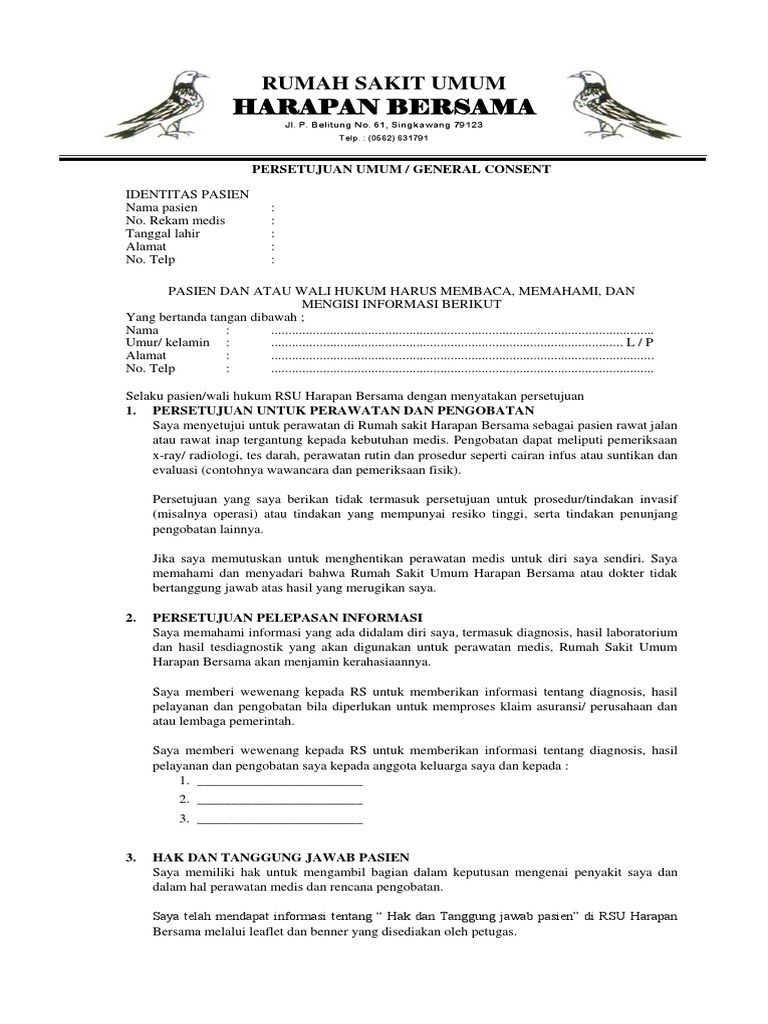 Form General Consent | PDF