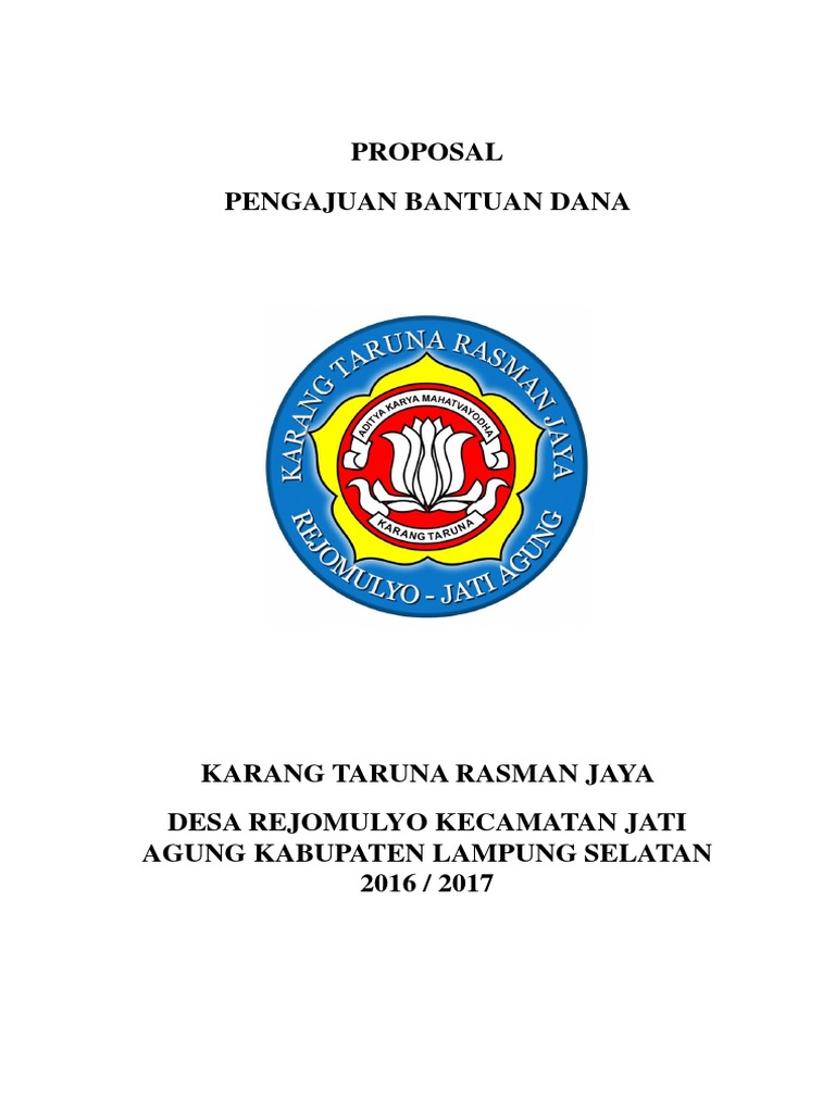 Proposal Pengajuan Dana 10JT | PDF