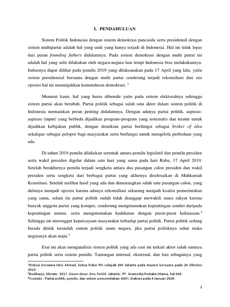 Sispolin Finale | PDF | Ilmu Sosial | Hukum