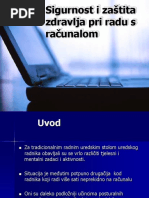 Racunarska Ergonomija | PDF