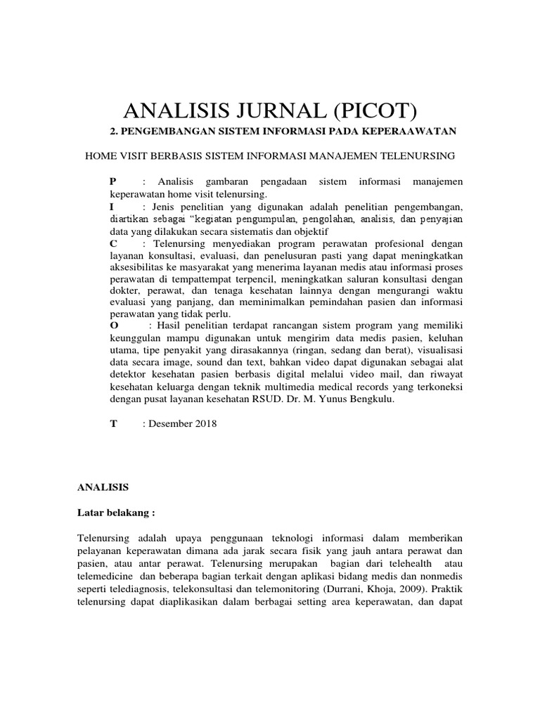 Jurnal Picot | PDF