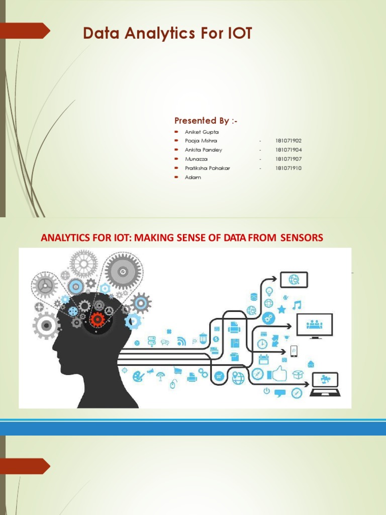 IOT | PDF | Internet Of Things | Big Data