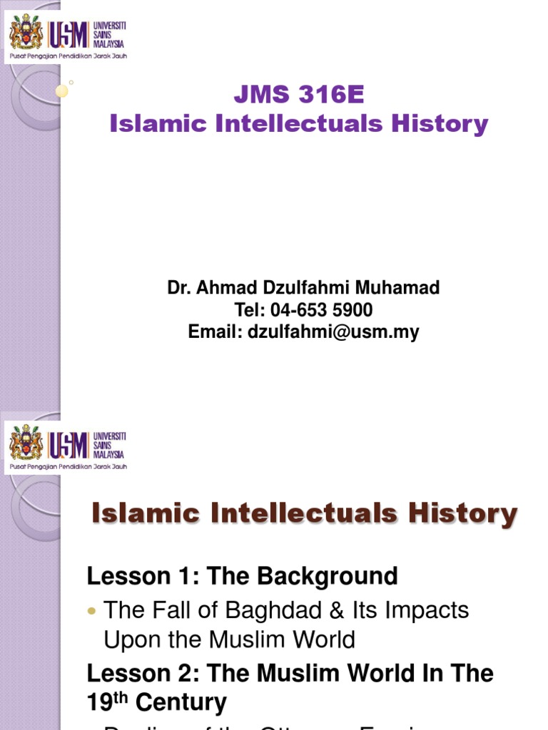 JMS 316E-Webex 1 | PDF | Ottoman Empire | Caliphate