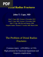 Frykman Classification of Distal Radius Fractures | PDF