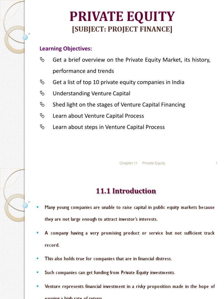 Private Equity PDF | PDF | Private Equity | Venture Capital