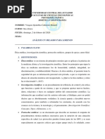 Analisis de Los Los Casos, 1 y 2. de Baby Doe y Joseph Saikewicz. | PDF ...