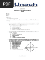 Formulas de Mcu - Fisicafff | PDF
