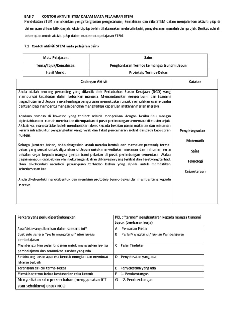 Pendekatan Stem | PDF