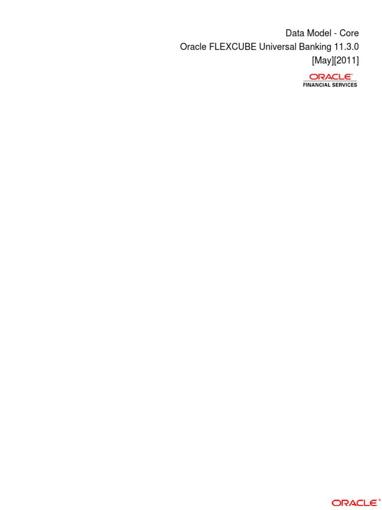 Idoc Pub Data Model Flexcube Data Model Pdf Pdf Information Technology Information Science