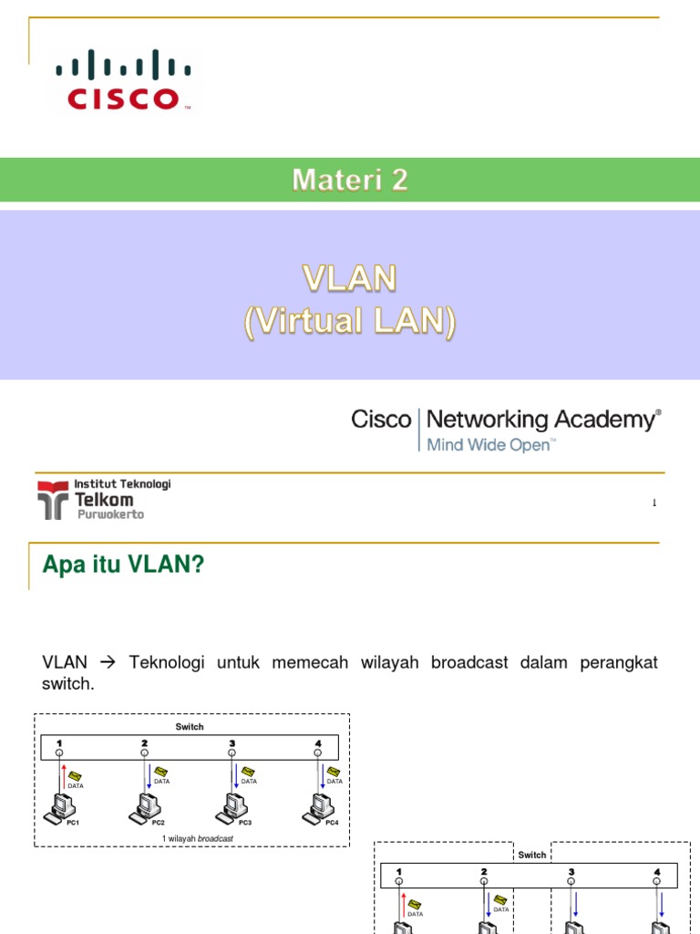 Materi 2 - VLAN PDF | PDF