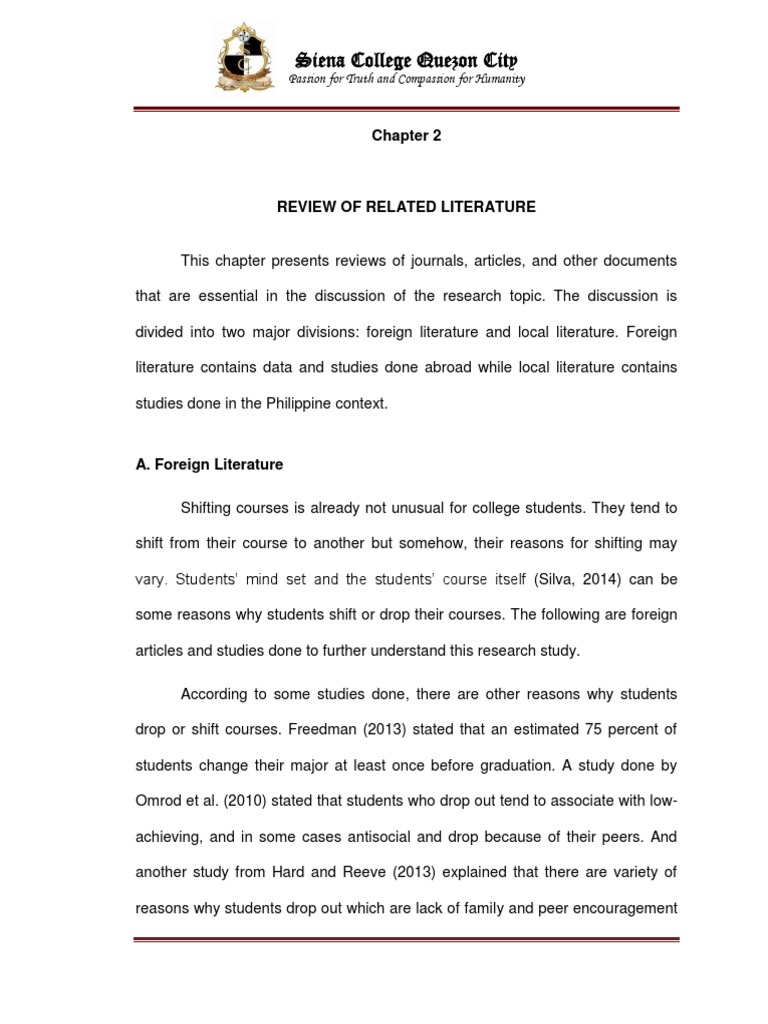 Chapter 2 RRL Edited PDF | PDF | Compassion | Extraversion And Introversion