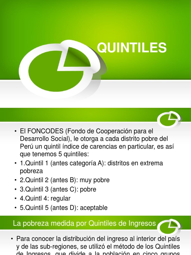 QUINTILES | Perú | Economias
