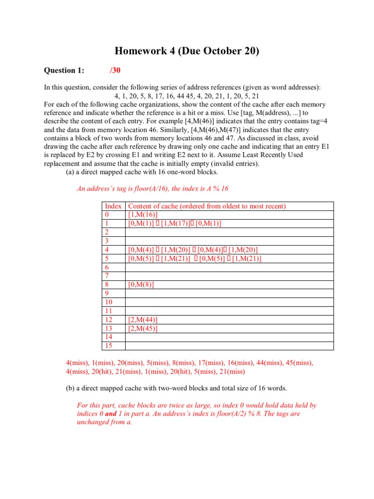 cs1541 HW4 | Download Free PDF | Cpu Cache | Computer Engineering