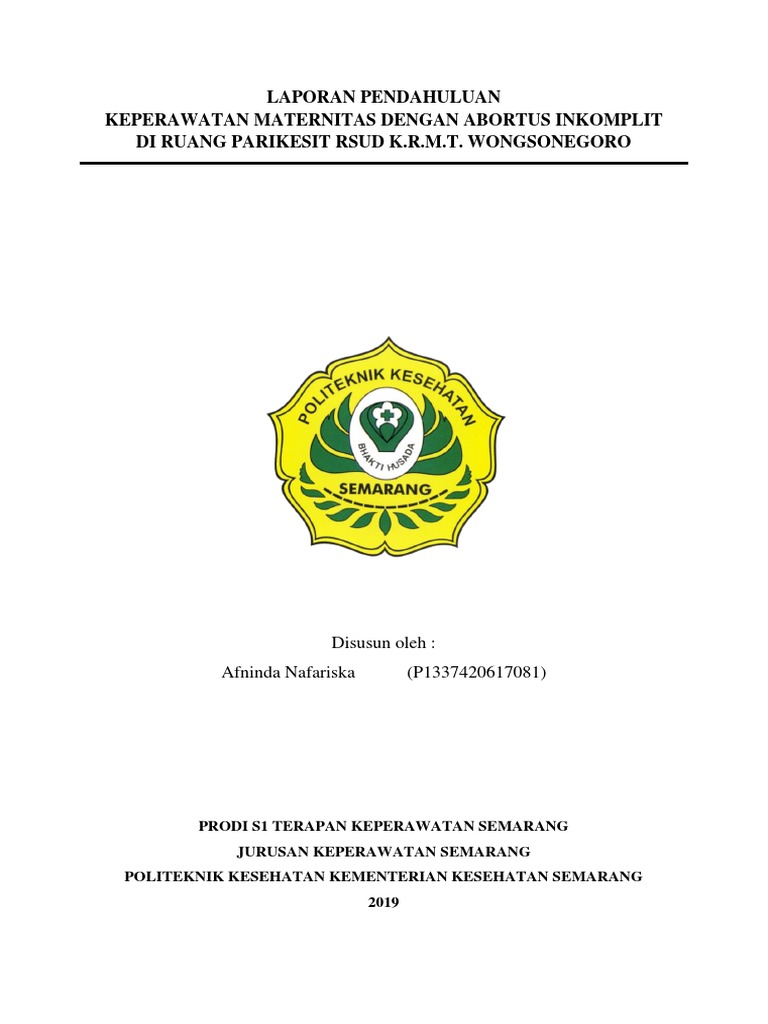 LP Abortus Inkomplit | PDF