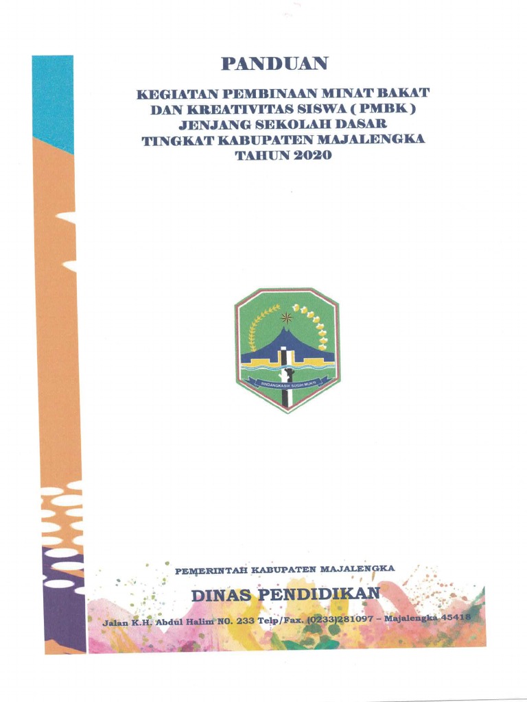 Panduan PMBK 2020 | PDF