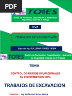 Seguridad en Excavaciones y Zanjas | PDF | Suelo | Agua