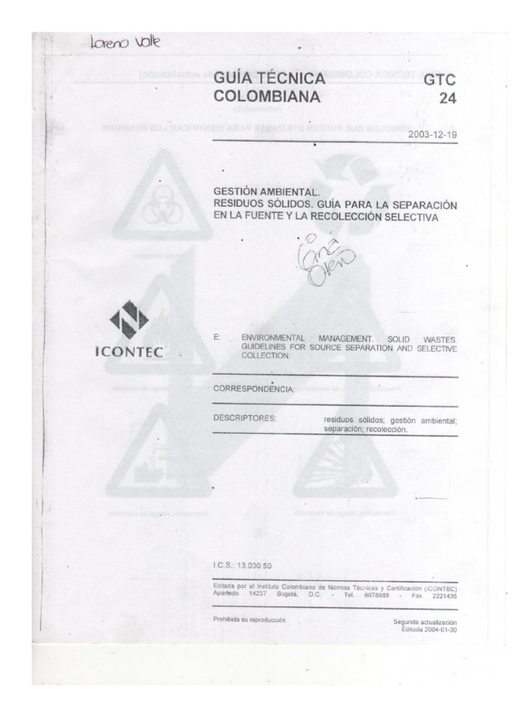 Separacion Fuente - GTC - 024 PDF | PDF