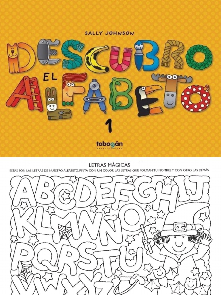 Descubro El Alfabeto 1 Por Materiales Educativos para Maestras | PDF