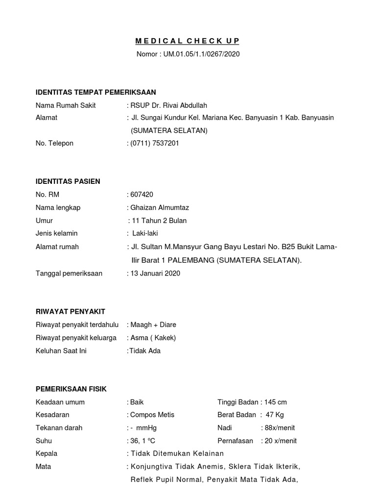 Form Mcu Ghaizan | PDF