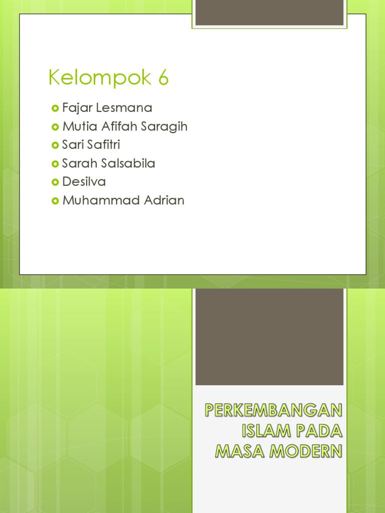 Kelompok 6 | PDF