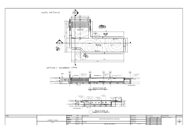 Swimming Pool (SKIMMER) | PDF | Swimming Pool | Architectural Elements
