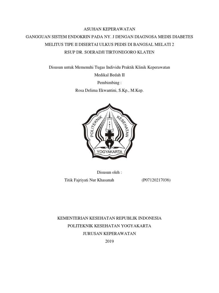 ASUHAN KEPERAWATAN DM Tipe II LP | PDF
