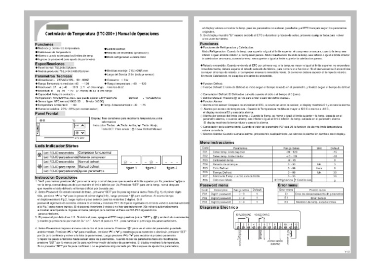 ETC-200+ Manual Español | PDF
