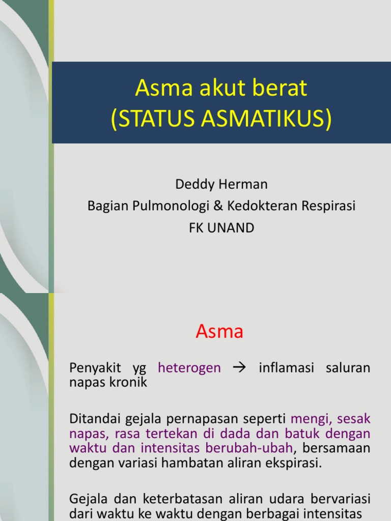 2.6.5.2 Status Asmatikus | PDF
