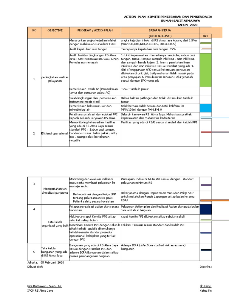 Action Plan 2020 | PDF
