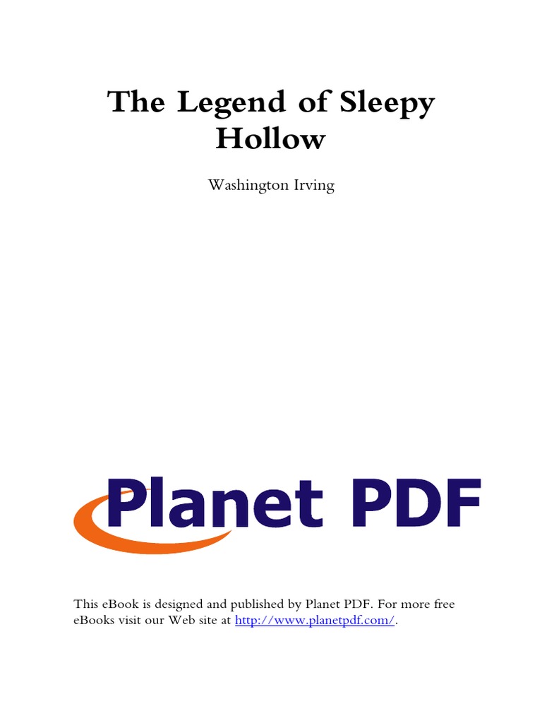 The Legend of Sleepy Hollow | PDF | The Legend Of Sleepy Hollow | Nature