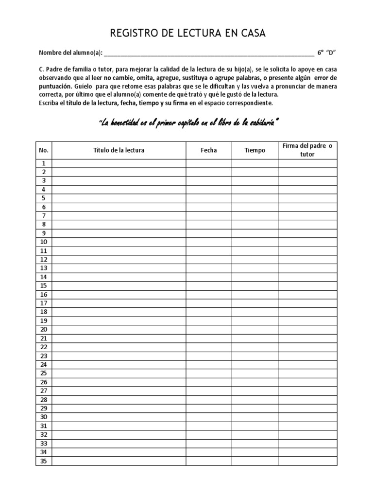 Formato registro de lectura en casa 6° D 19_20.docx