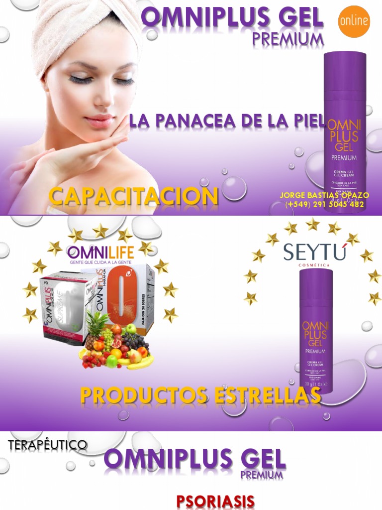 Omniplus Gel Premium | PDF | Cicatrización de la herida | Piel