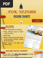 Understanding Hotel Room Tariffs | PDF | Meal | Hotel