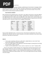 Structural Analysis of Words | PDF | Word | Adjective