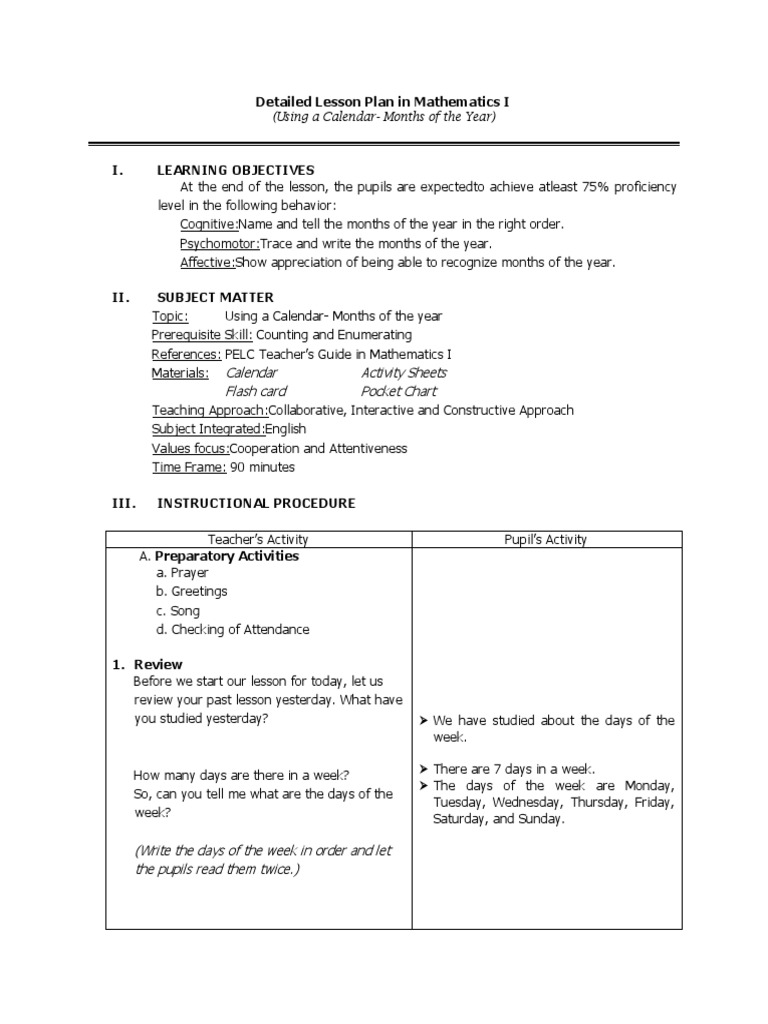 Math | PDF | Lesson Plan | Psychology