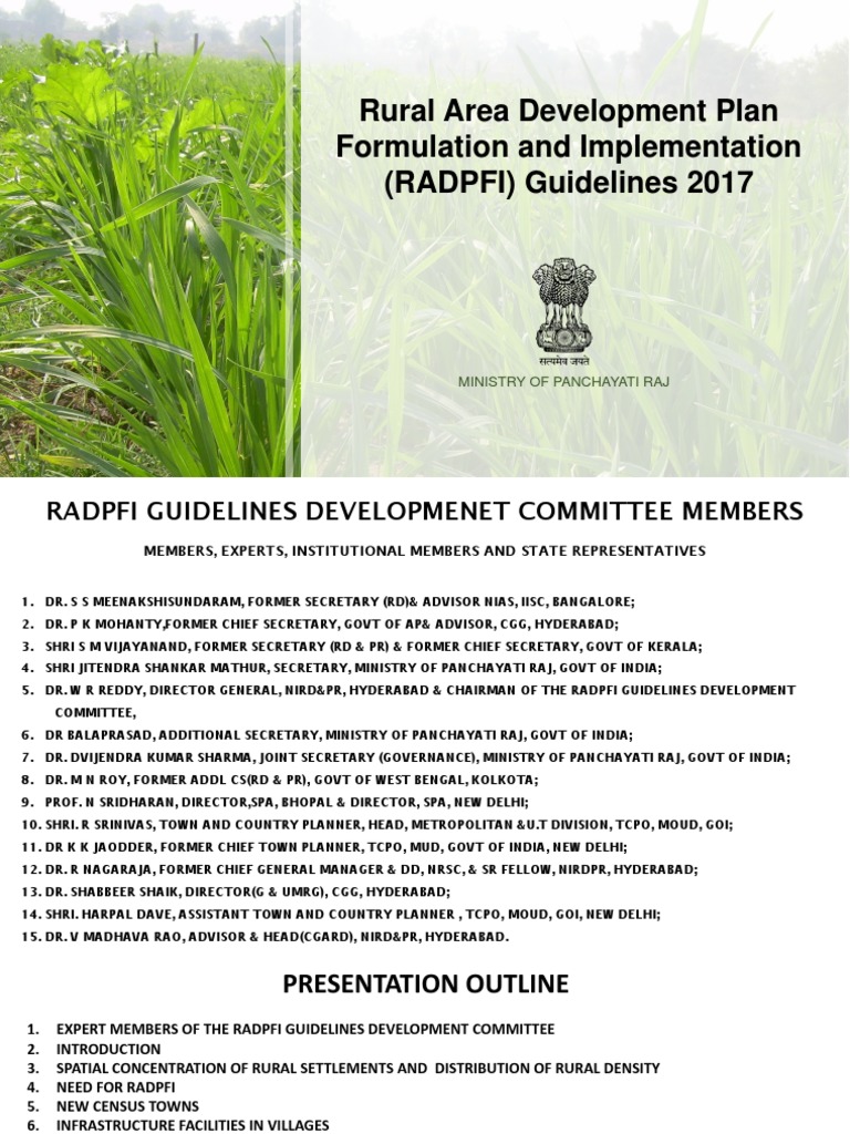 RADPFI Dec 01,2017 DR V Madhava Rao | PDF | Crop Rotation | Water Supply