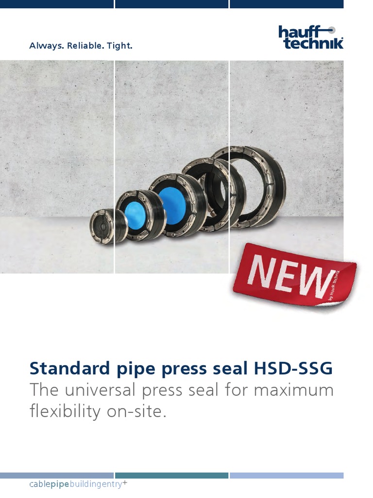 02 Standard Pipe Press Seal HSD-SSG PDF | PDF | Anaerobic Digestion ...